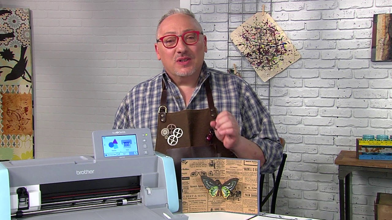Joe Rotella LOVES the Brother ScanNCut DX125 for Precision Cutting ...
