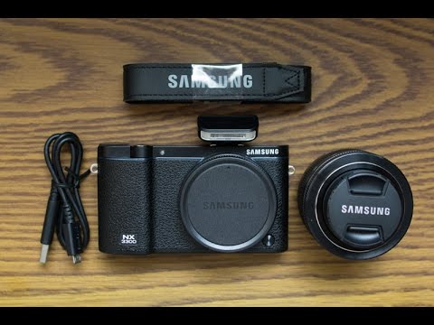 Samsung NX3300 + 20-50mm Lens Unboxing - YouTube