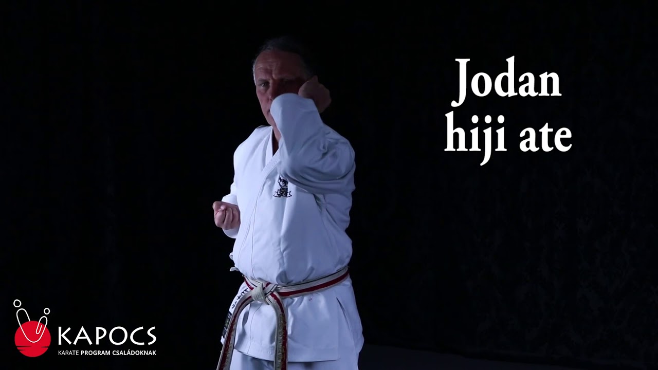 Karate Goju-ryu - Jodan hiji ate - Kapocs Sportprogram - YouTube