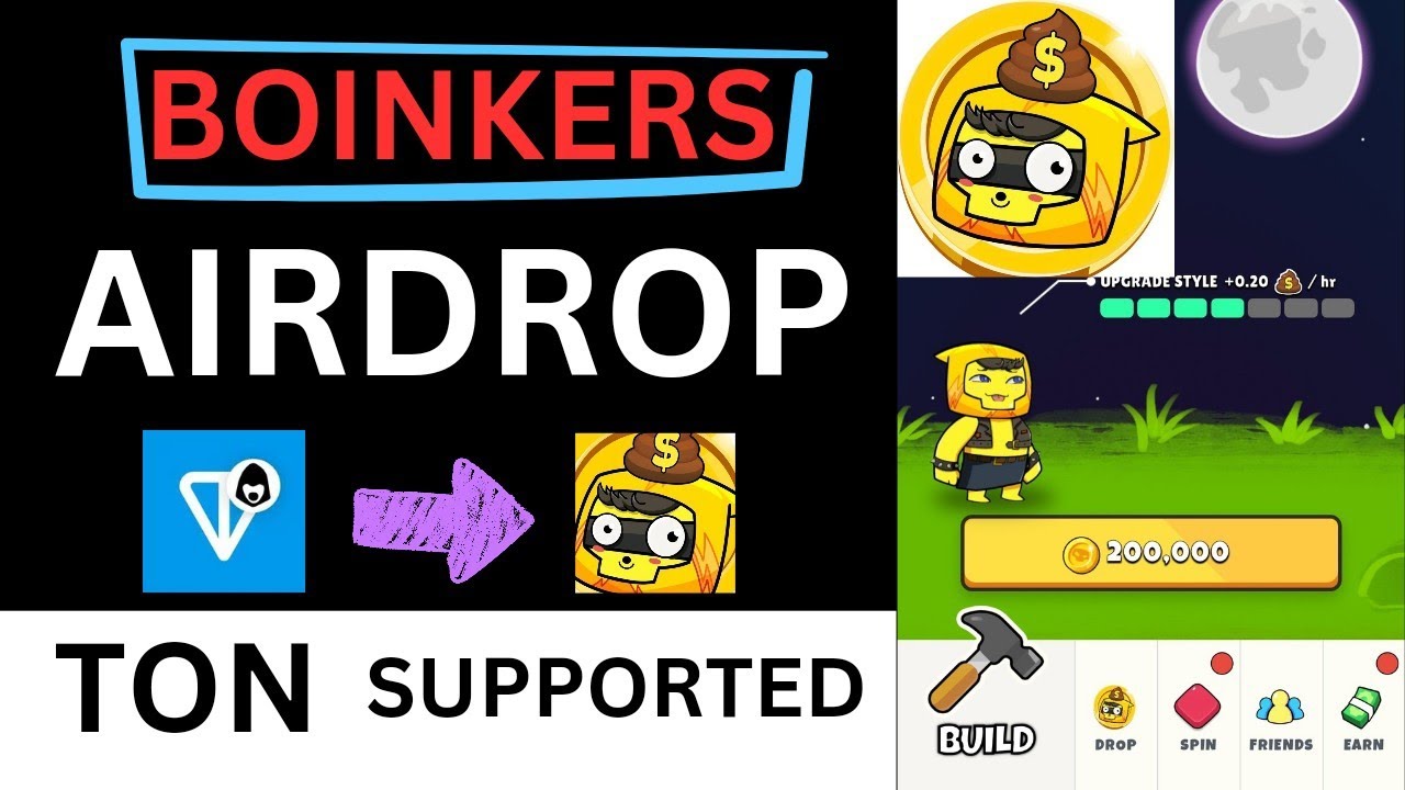 BOINKERS AIRDROP MINING BOT | TON SUPPORTED PROJECT - YouTube
