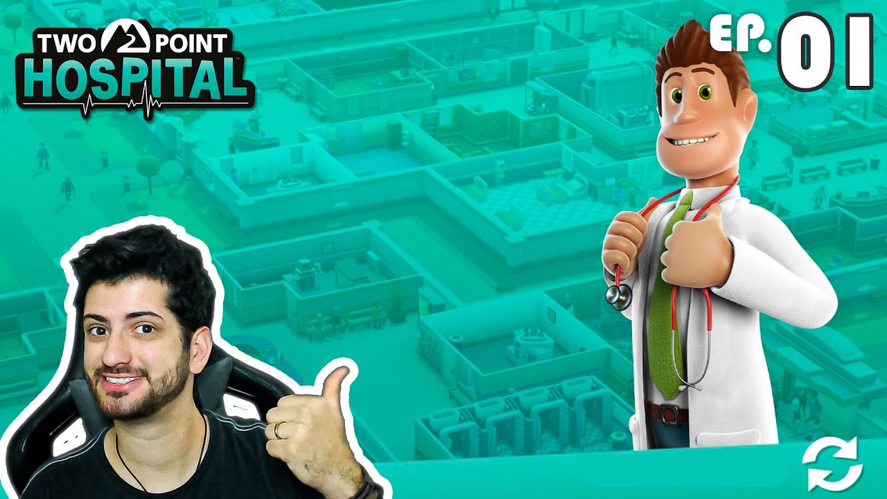 COMEÇANDO UM HOSPITAL MUITO LOUCO | TWO POINT HOSPITAL (S01E01) - YouTube
