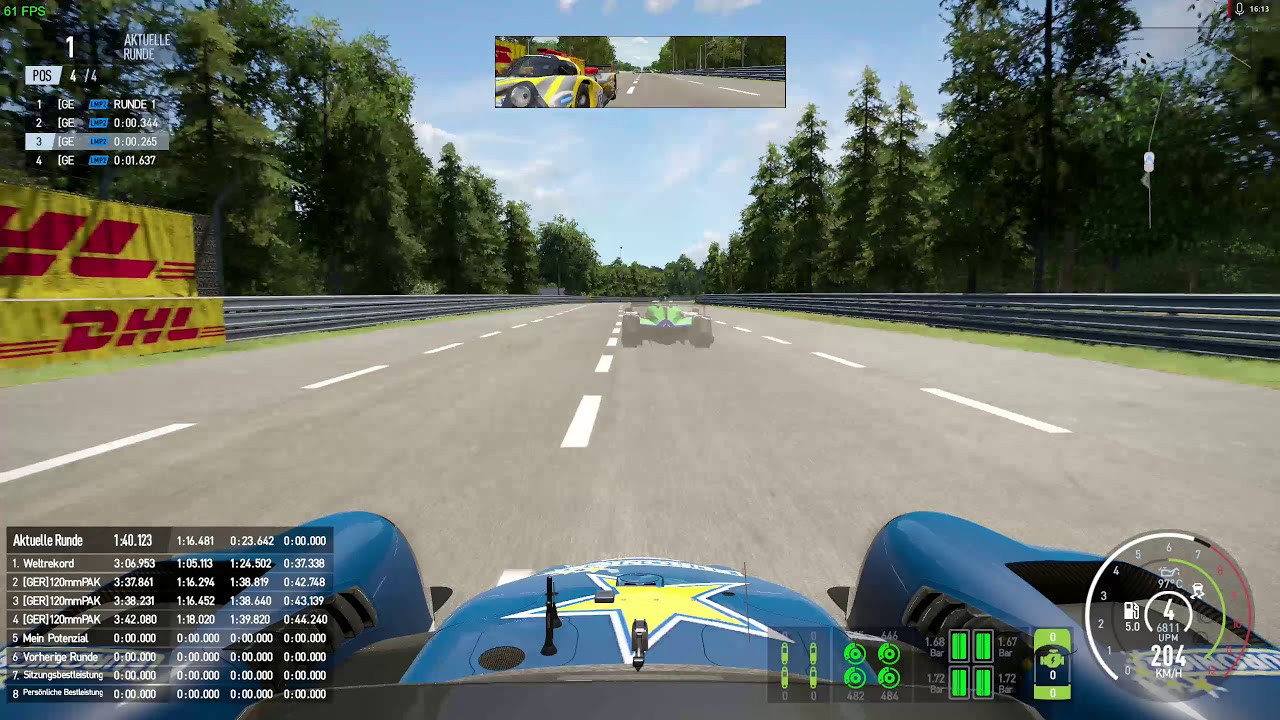 Project Cars 2 Le Mans LMP2 Honda vs Ghosts - YouTube