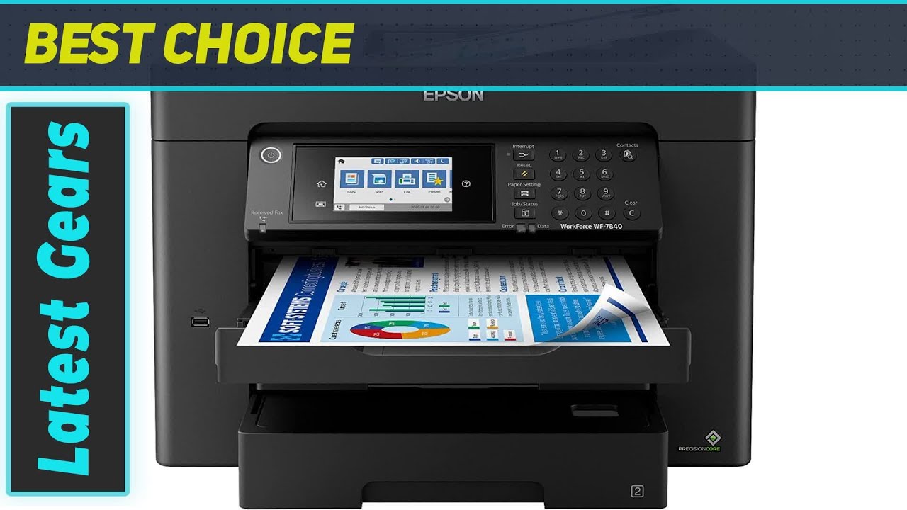 Epson Workforce Pro WF-7840: Ultimate Wide-Format Printer? - YouTube