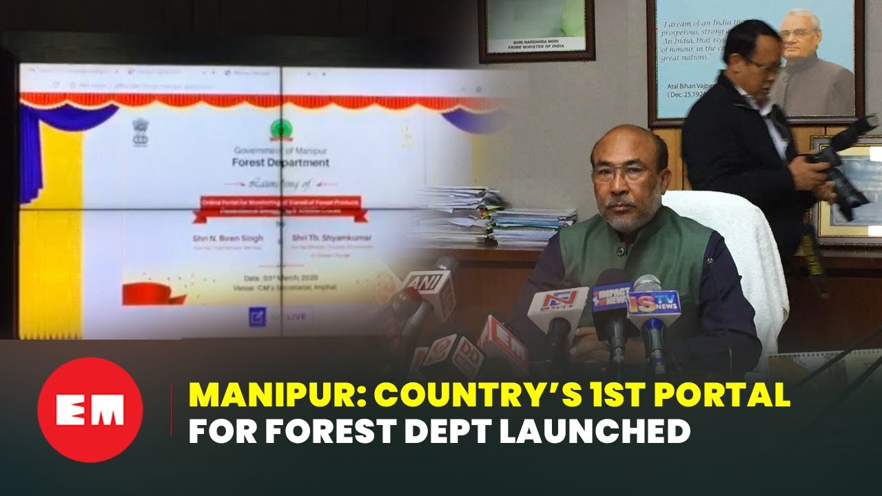 Manipur forest dept launches online portal, a first in the country ...
