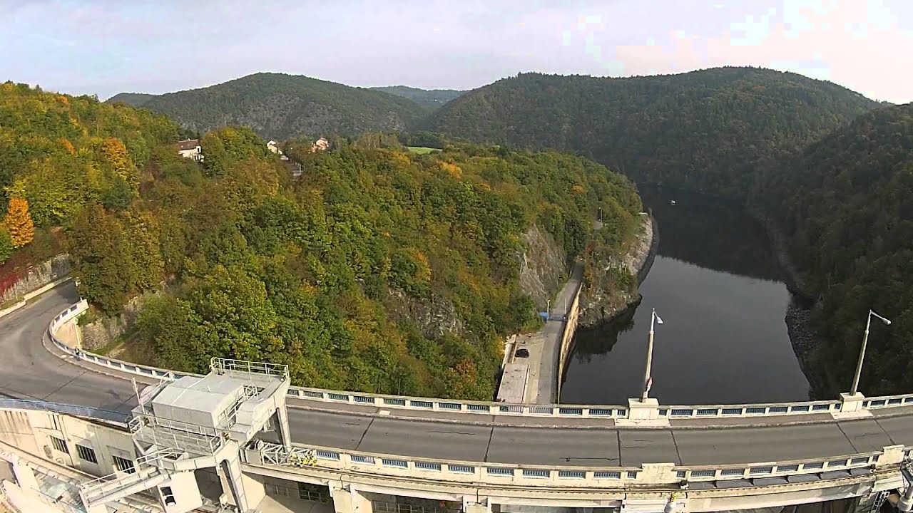 Slapská přehrada by DJI Phantom - YouTube