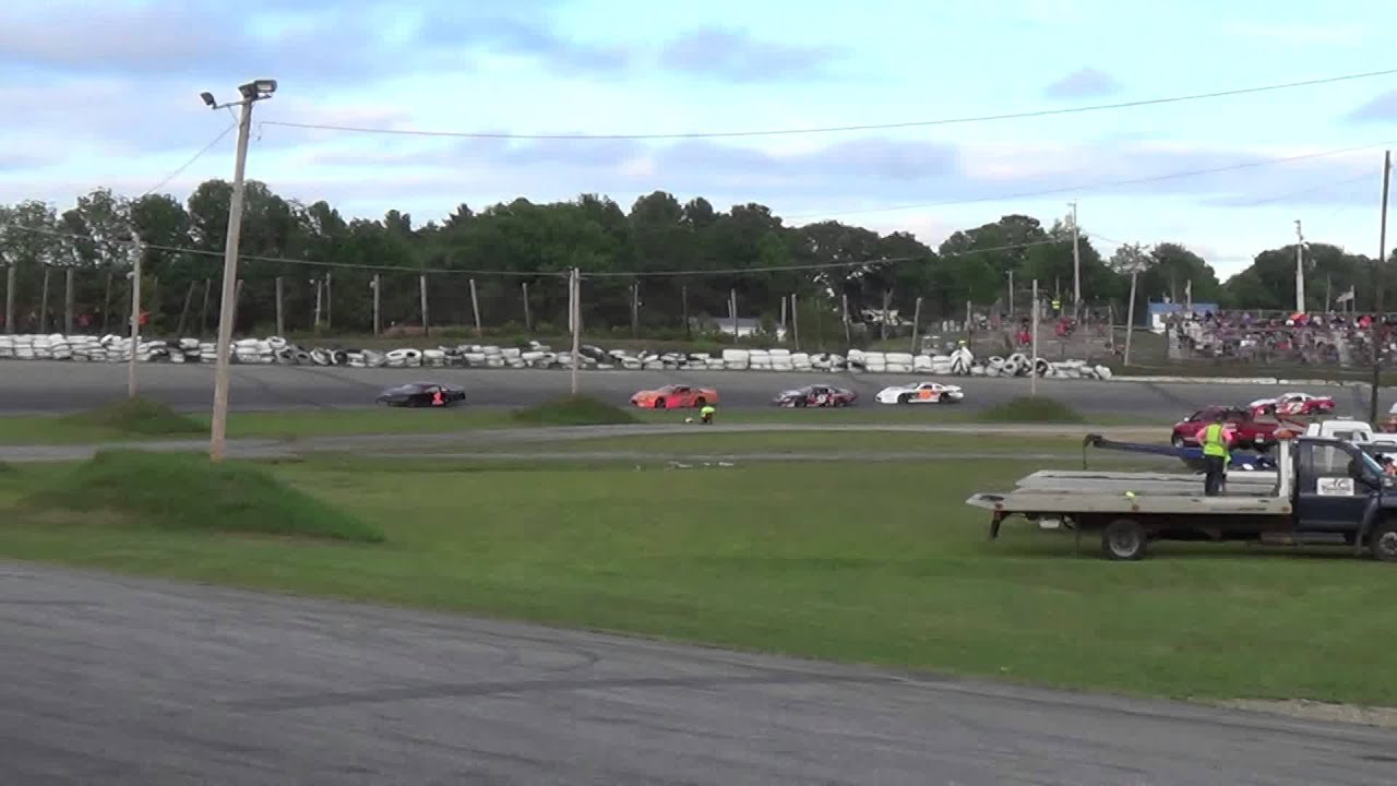 Wiscasset Speedway Pro-Stock Heat 1 7.25.15 - YouTube
