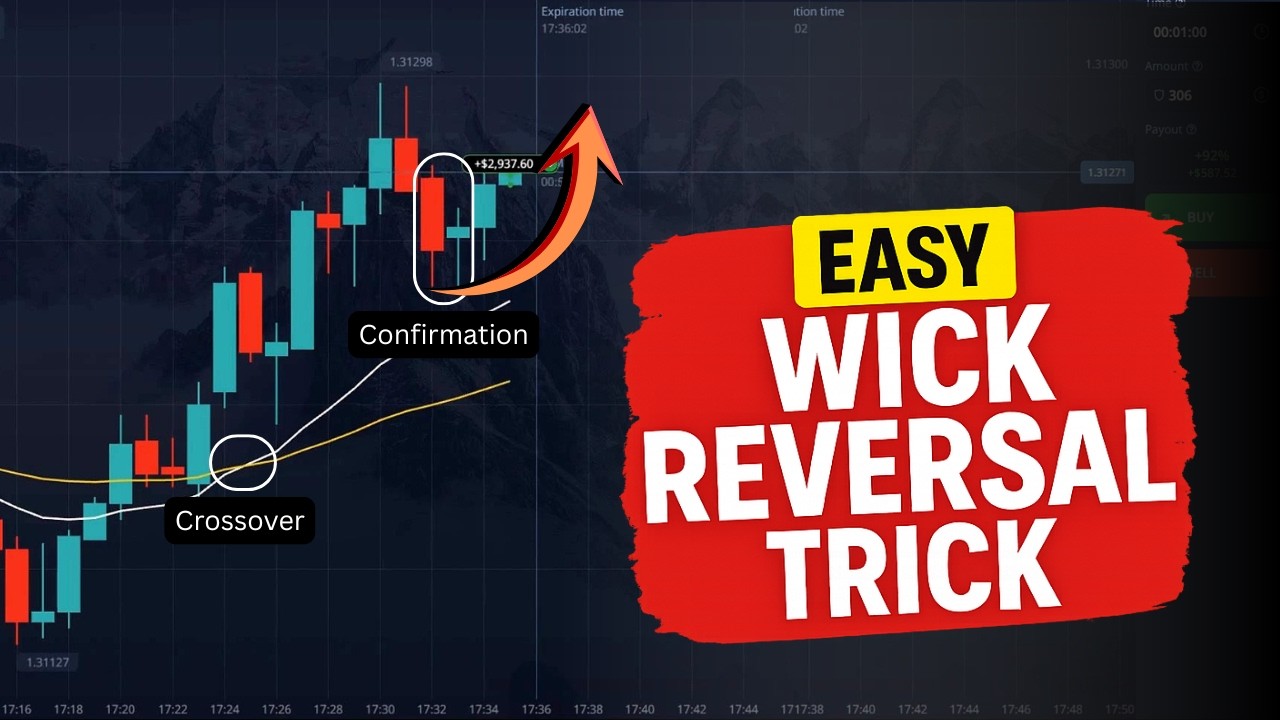 The Most Accurate 1-Minute Pocket Option Wick Reversal Strategy That ...
