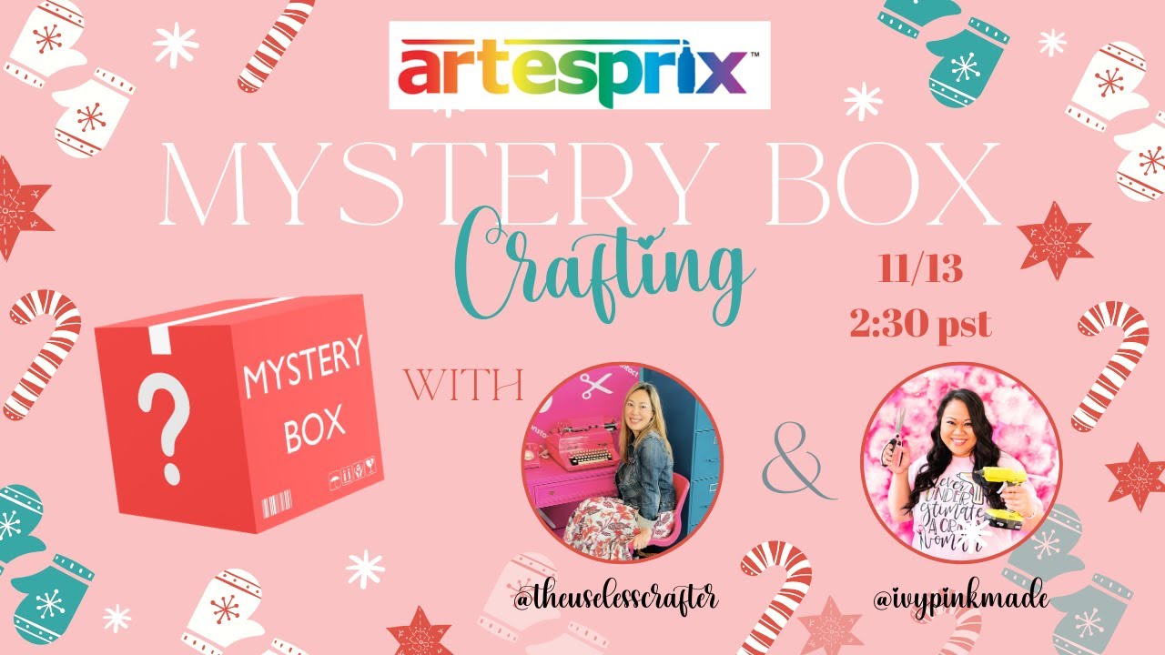 Artesprix Mystery Box Crafting with An and Ivy - YouTube