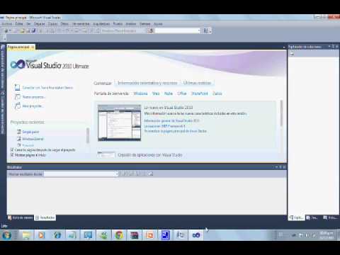 basico visual studio 2010.wmv - YouTube
