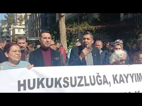 Haber Sen Genel Başkanımız  Mesut Balcan Adana'da İşçi Eylemlerine ve Kayyımlara Vurgu Yaptı.