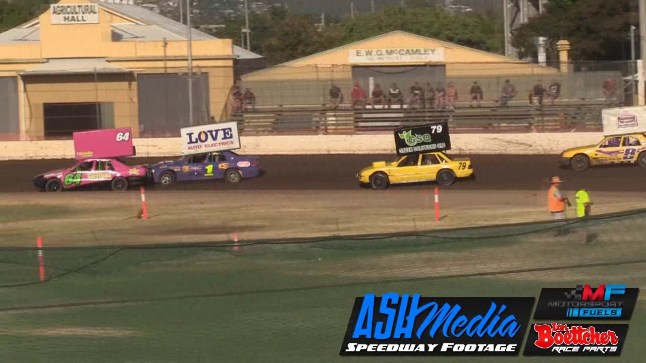 Super Stockers: Race Highlights Feb 2017 - Rockhampton Speedway - YouTube