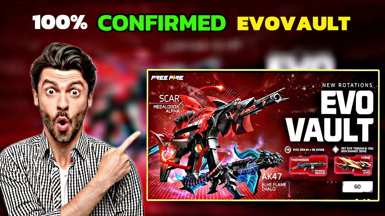 Next Evo Vault Event | Evo Scar Return 🥳 | free fire new event | ff new ...