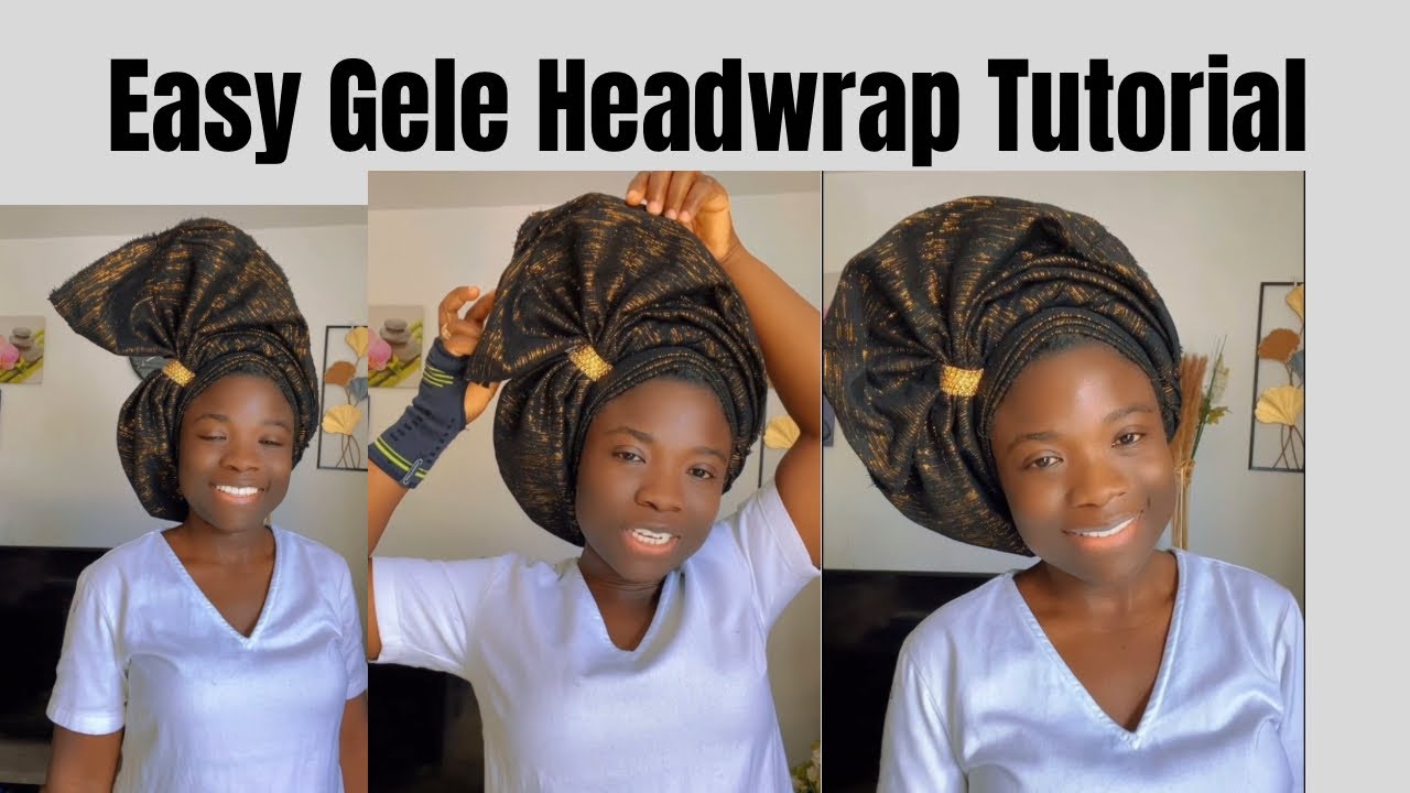 Quick and Easy Headwrap Tutorial 🔥 - YouTube