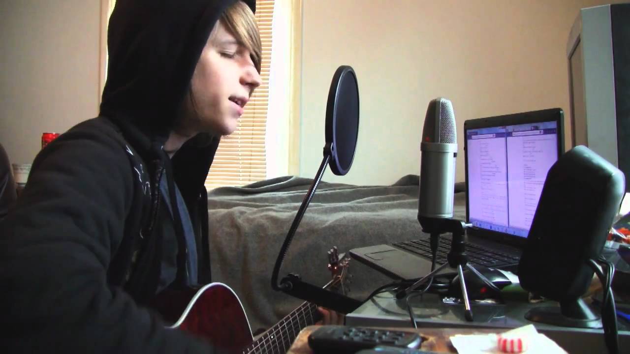 Studying Politics Acoustic (Emery cover with mxl .006) - YouTube
