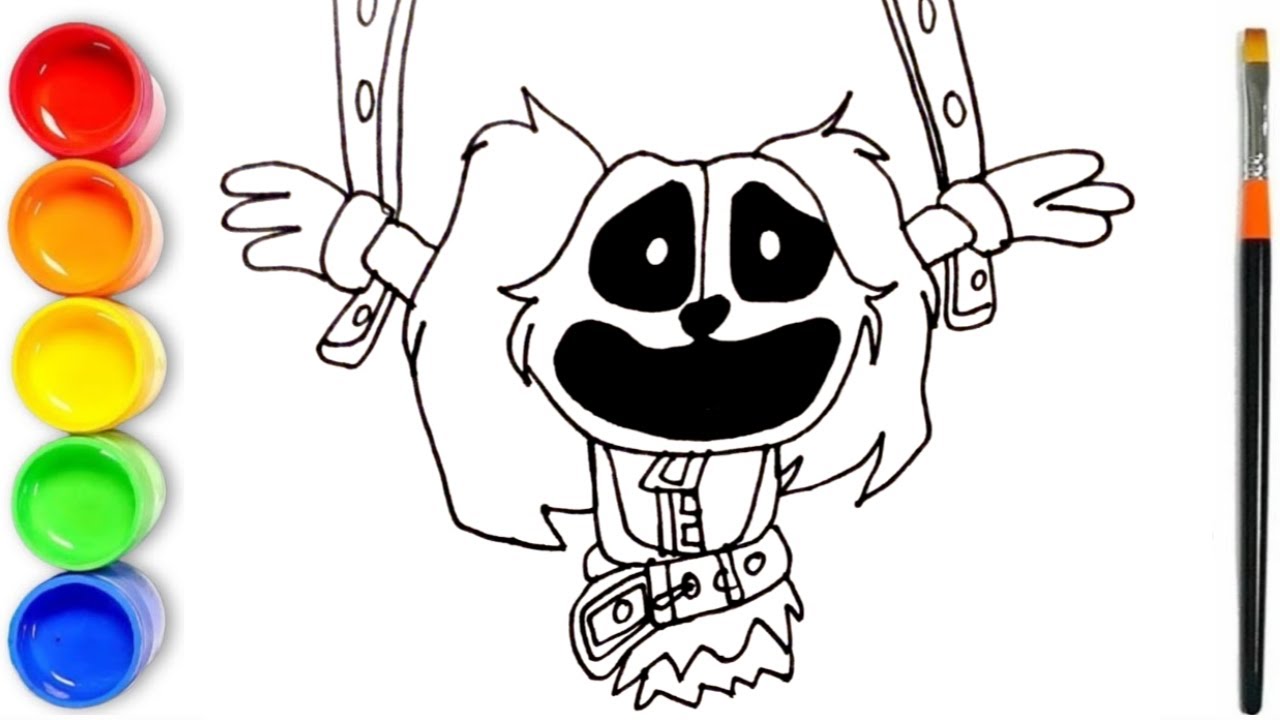 How To Draw DogDay Dead | Poppy Playtime Chapter 3 | Smiling Critters ...