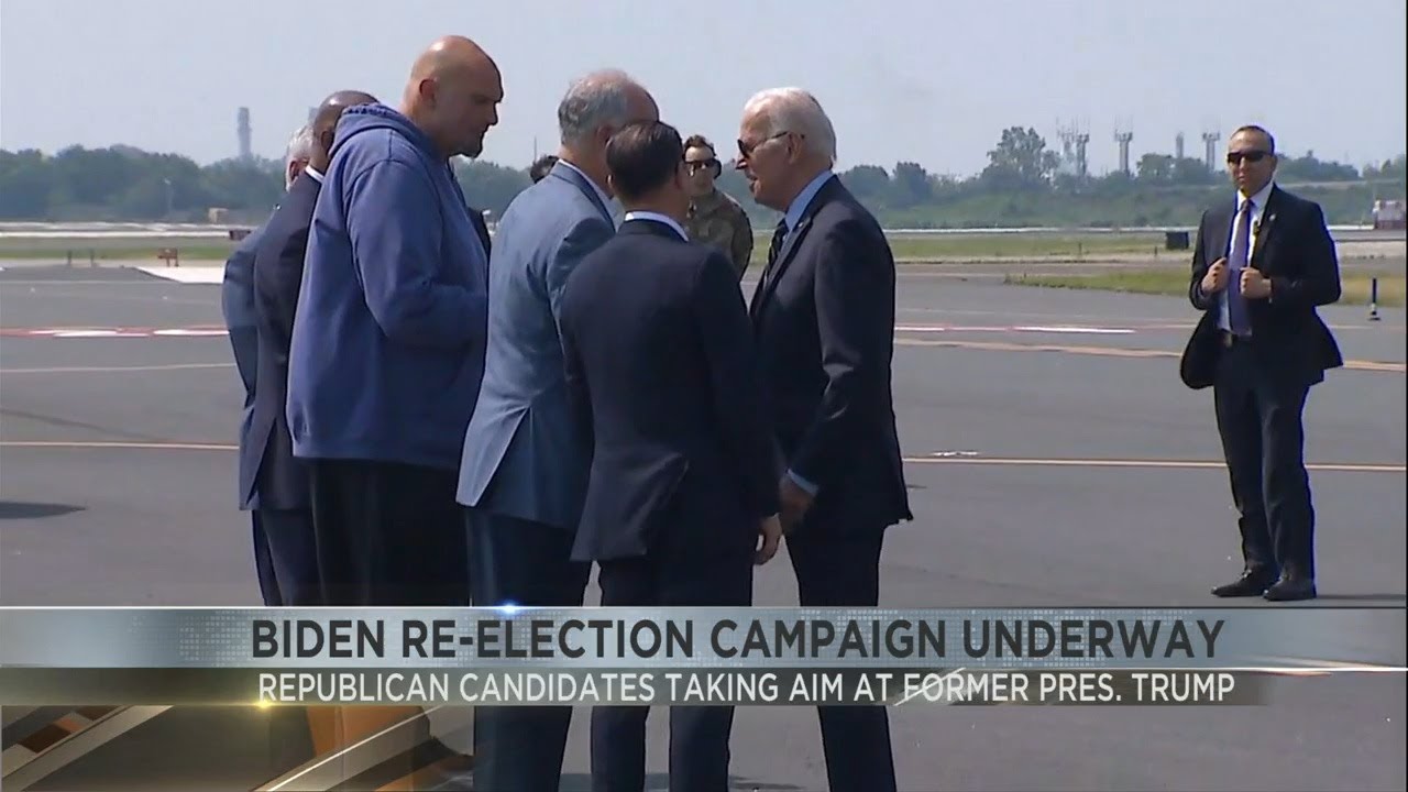 Biden re-election campaign underway - YouTube