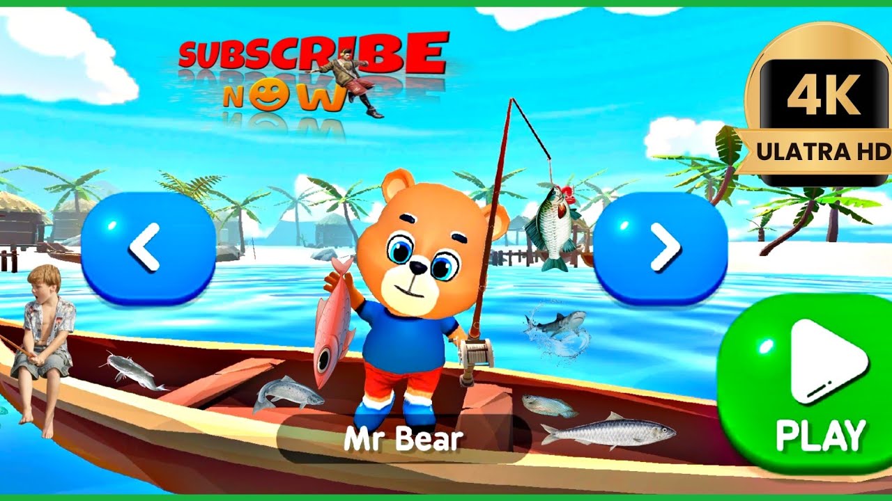 fishing 🐠 🐟 🎣 game for kids 🎮🎮🎯🎯 - YouTube