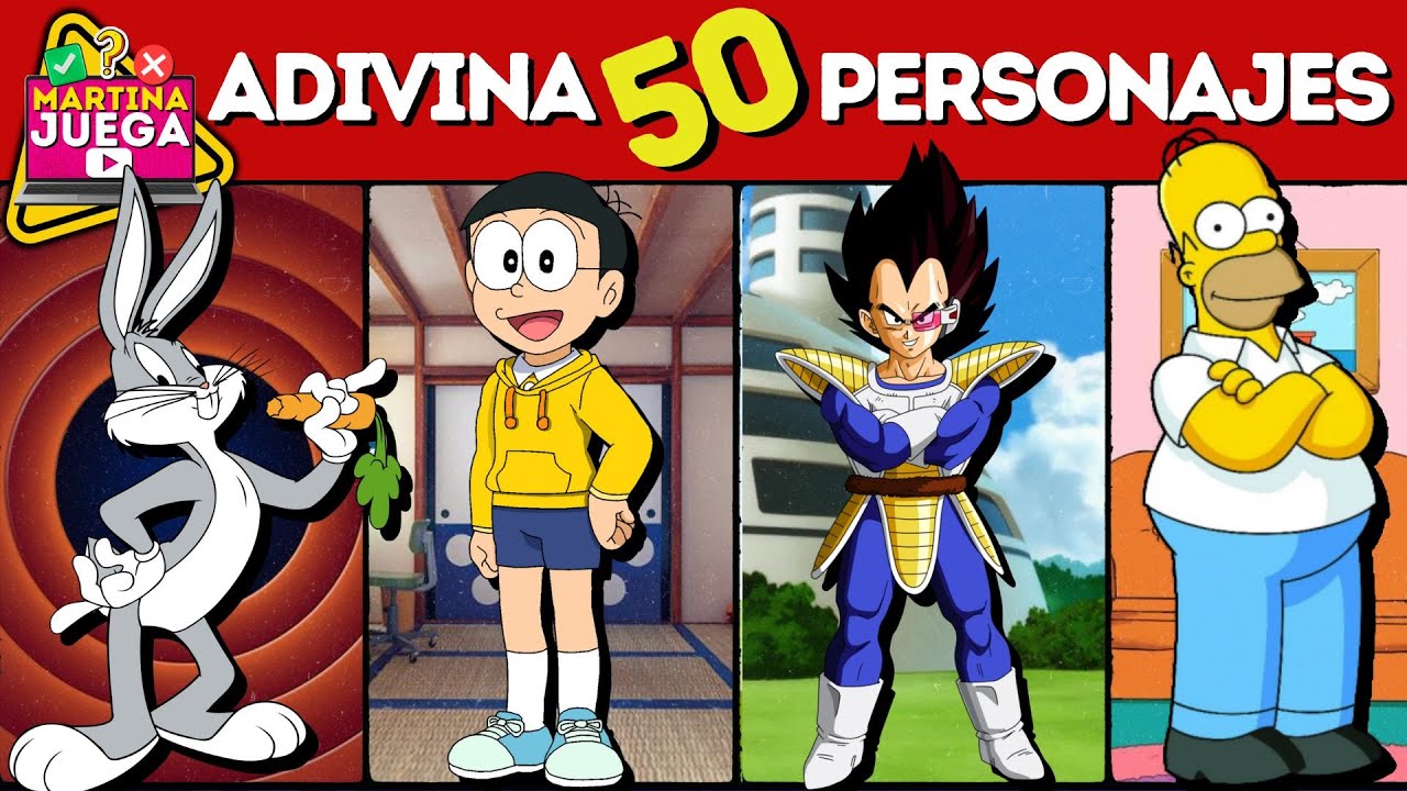 🧩🎨 ¡ADIVINA el PERSONAJE de DIBUJOS ANIMADOS con una IMAGEN! 🧠🔍 ...