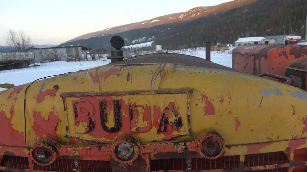 The BUDA Diesel coughs, sputters and comes to life. COLD START!! - YouTube
