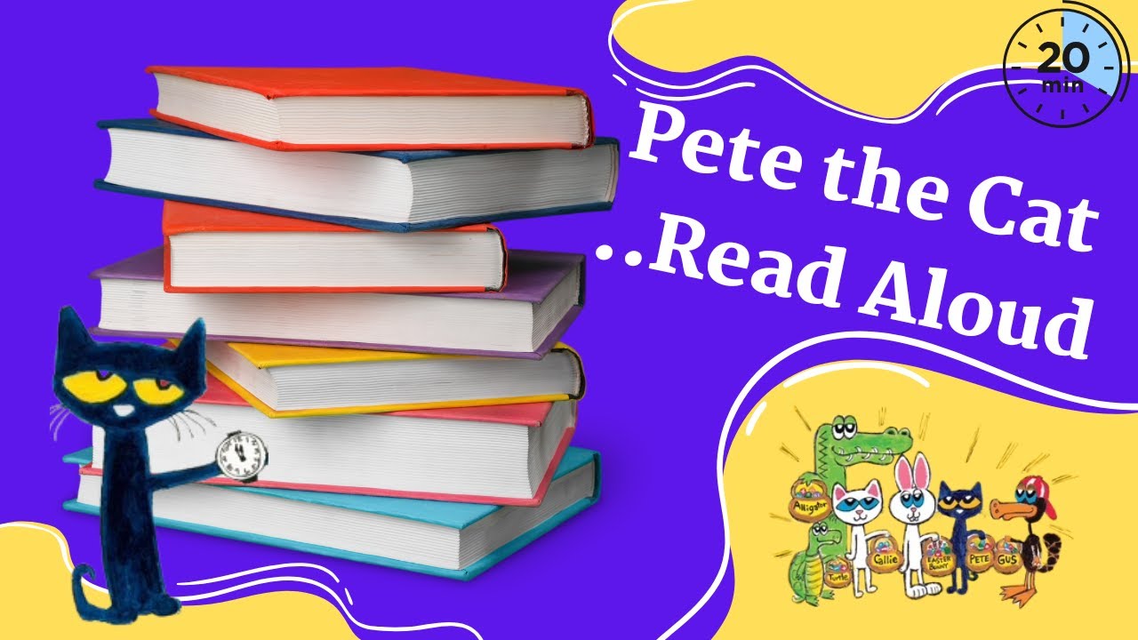 Pete the Cat .. 6 Books Compilation ( Read Aloud) - YouTube