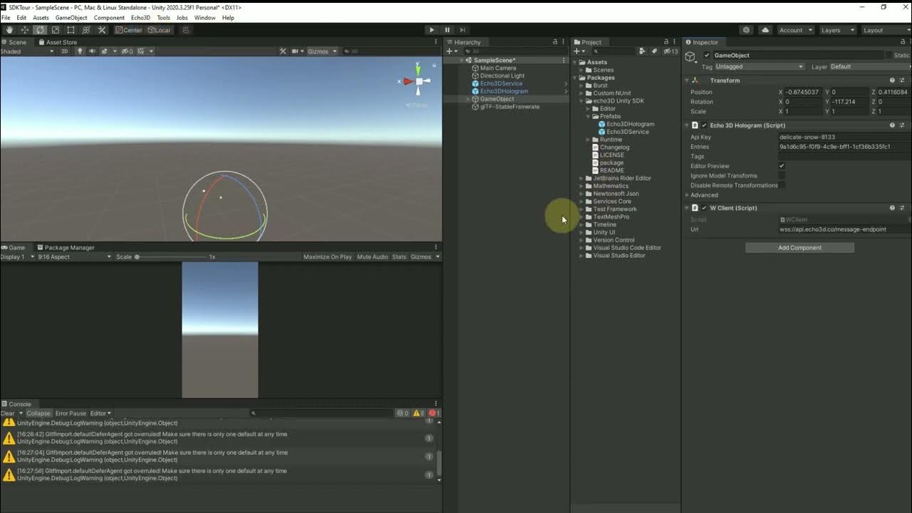 New SDK Features for echo3D's Unity SDK [2022] - YouTube
