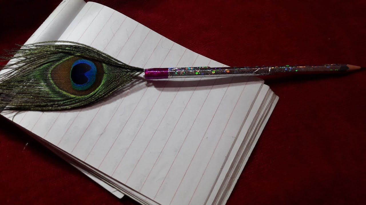 Pencil decoration in just 2 minutes - YouTube