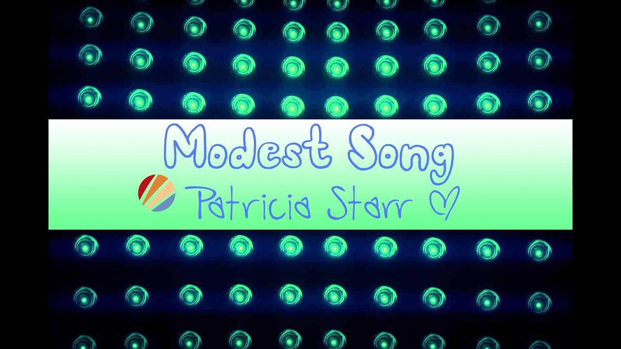 Modest Song - YouTube