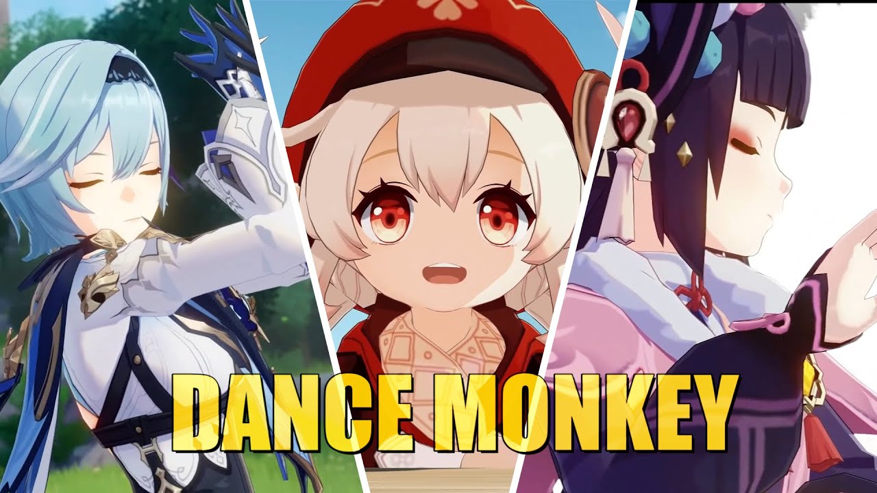 Genshin Impact [AMV/GMV] Tones and I - Dance Monkey - YouTube