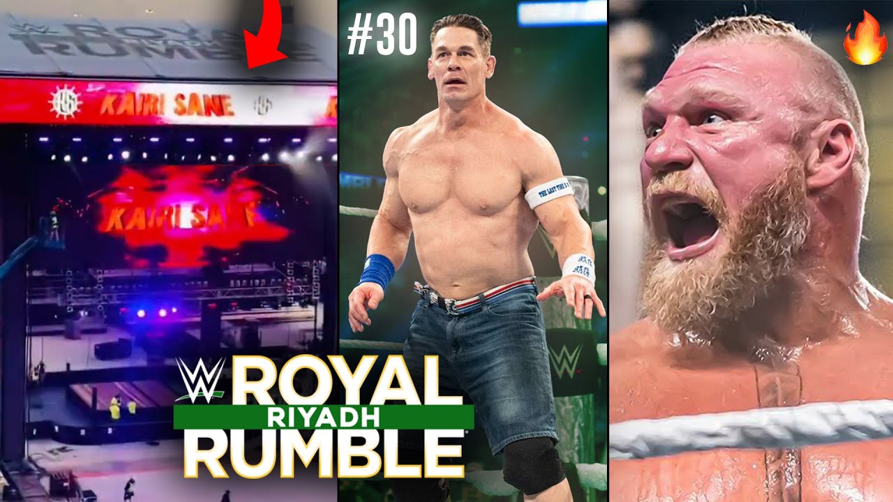 SHOCK! John Cena RETURN at #30 in Royal Rumble MATCH 😳? BROCK Lesnar ...