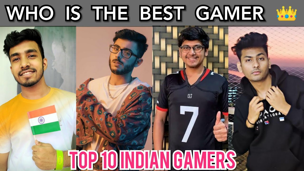 WHO IS THE BEST INDIAN GAMER🔥 • Top 10 YOUTUBE GAMER'S In India • Most ...