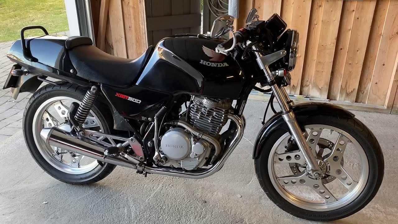 Honda XBR500 - YouTube