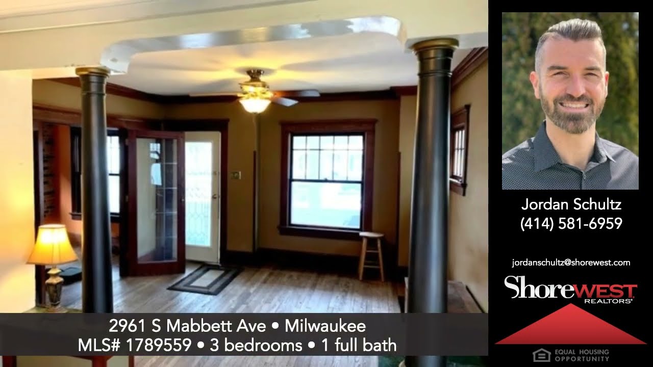 2961 S Mabbett Ave // Milwaukee, WI // MLS-1789559 - YouTube