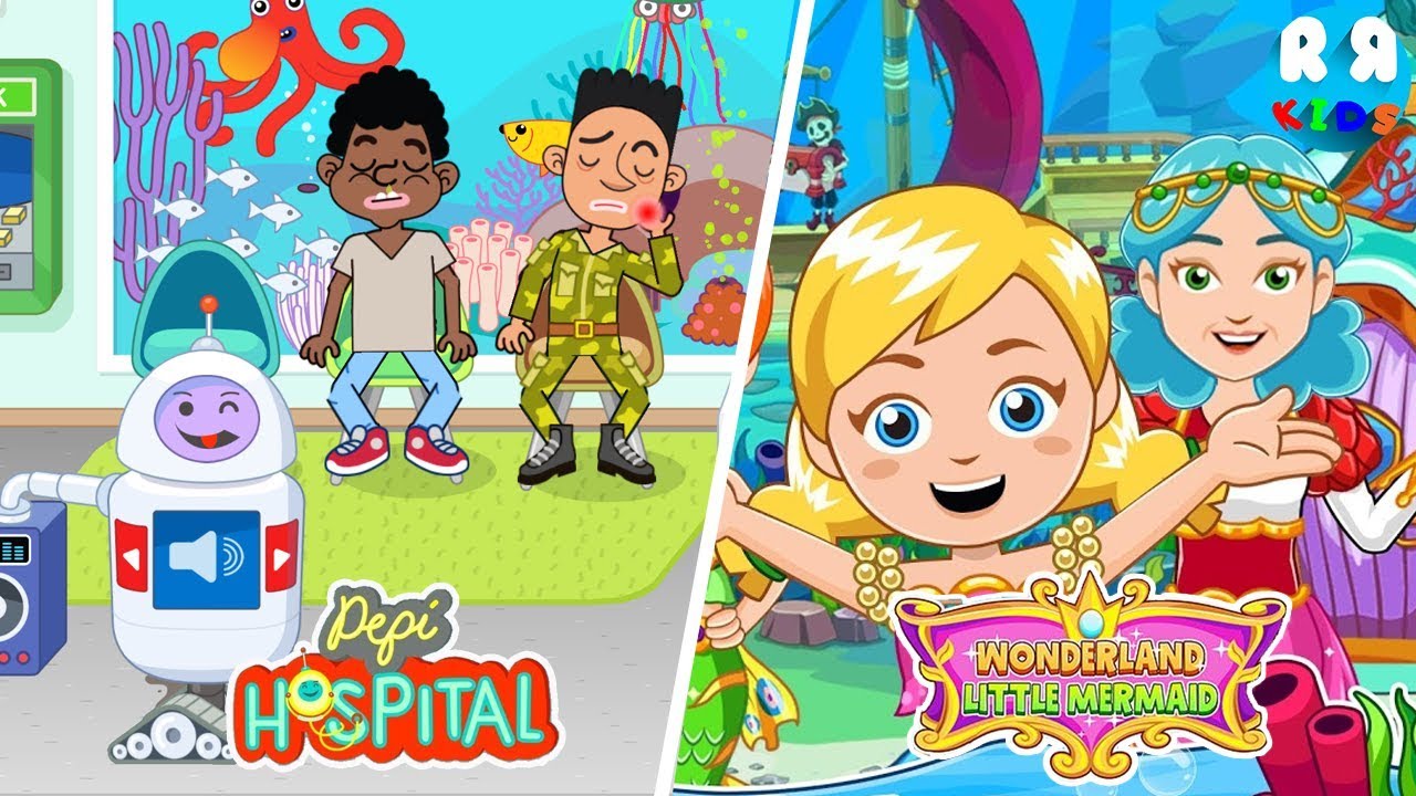 Pepi Hospital and Wonderland : Little Mermaid - Best Compilation App ...