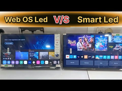 Web OS led tv V/S Smart led tv || smart tv vs webos tv difference # ...