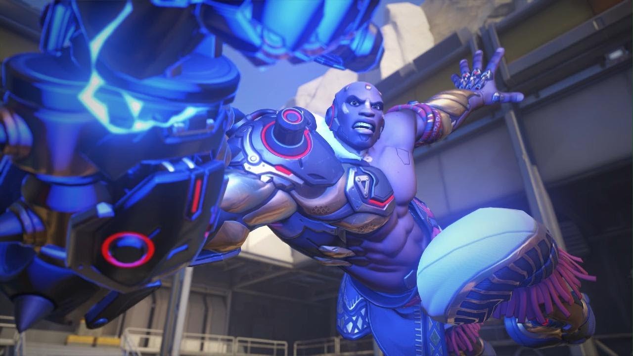 Doomfist Overwatch 2 showcase (highlight intros, emotes, victory poses ...