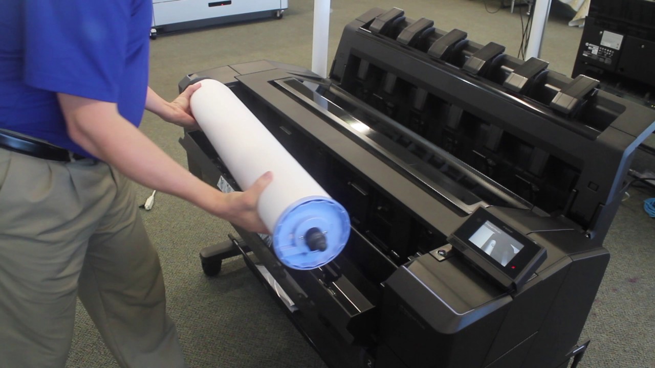 HP Designjet T1530 How To Load Paper By Lynn Imaging YouTube HP Designjet T1530 How To Load Paper By Lynn Imaging YouTube