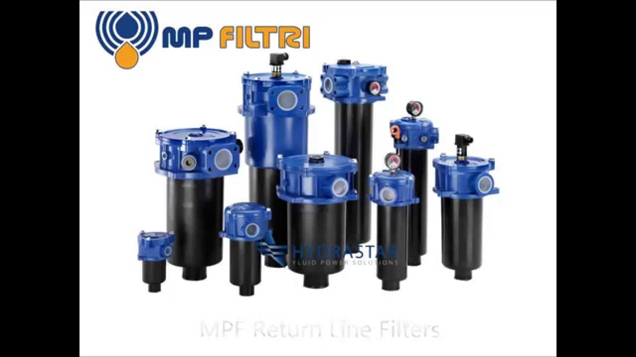 MP Filtri Hydraulic Filtration Products - YouTube