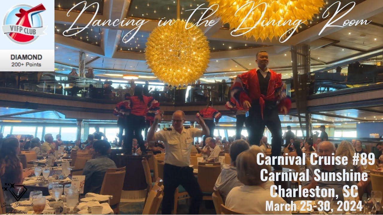 Cruise #89 Dancing in the Dining Room! Carnival Sunshine, March 25 ...