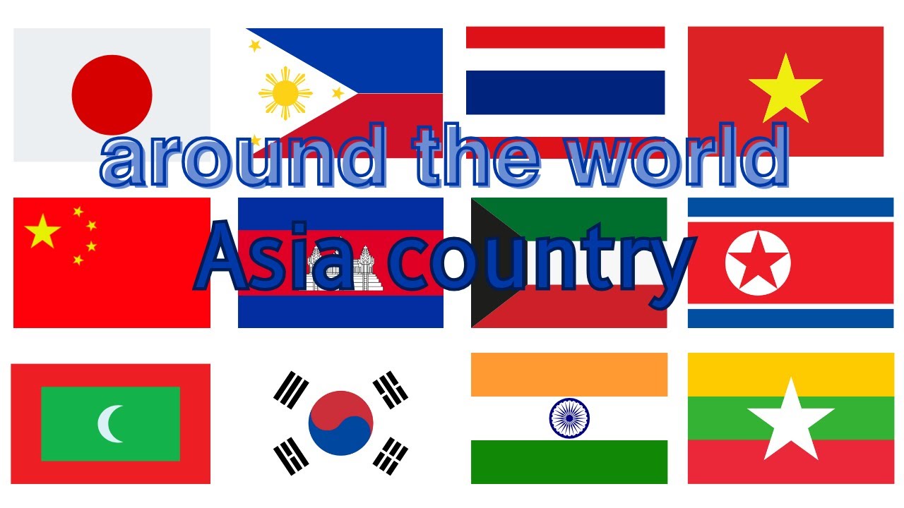 Asia countries and their capital city | For kids | Education | general ...