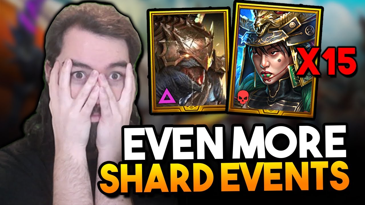 Shard Events are NON-STOP...... ANOTHER Big Event this Weekend!! | Raid ...