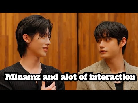 Minamz Interacting with each other[Zerobaseone/ Ricky & Jiwoong ...