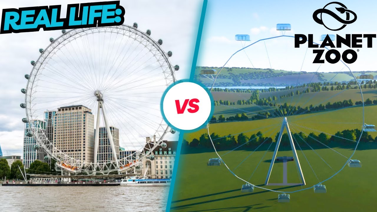 Building the London eye in Planet Zoo! - YouTube