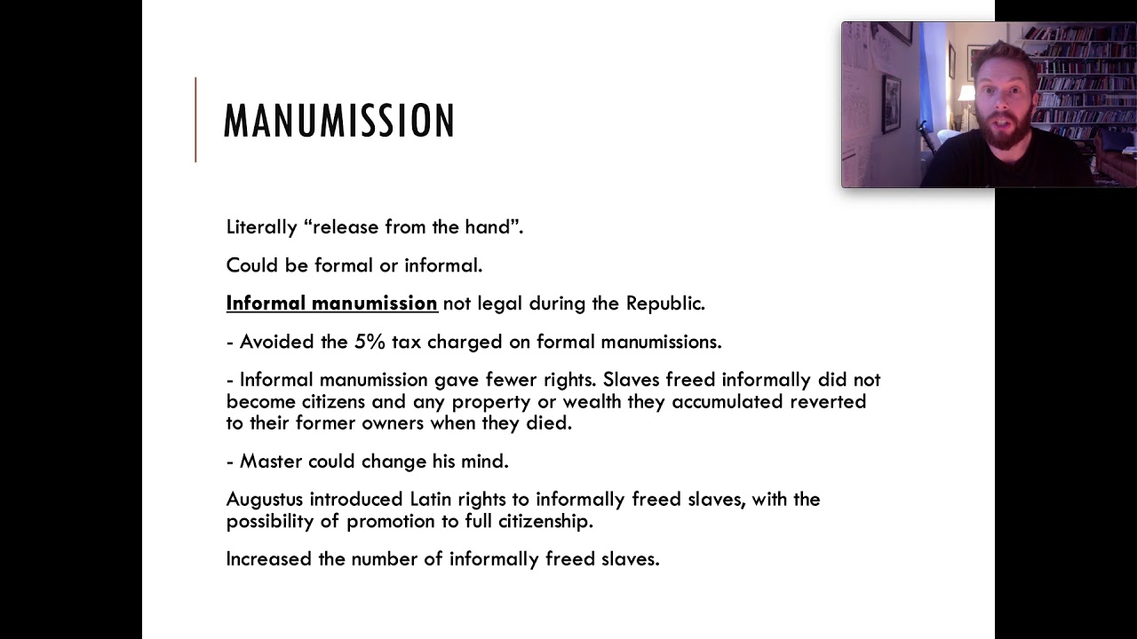 Classical Studies - Rome - Freedmen in Rome - YouTube