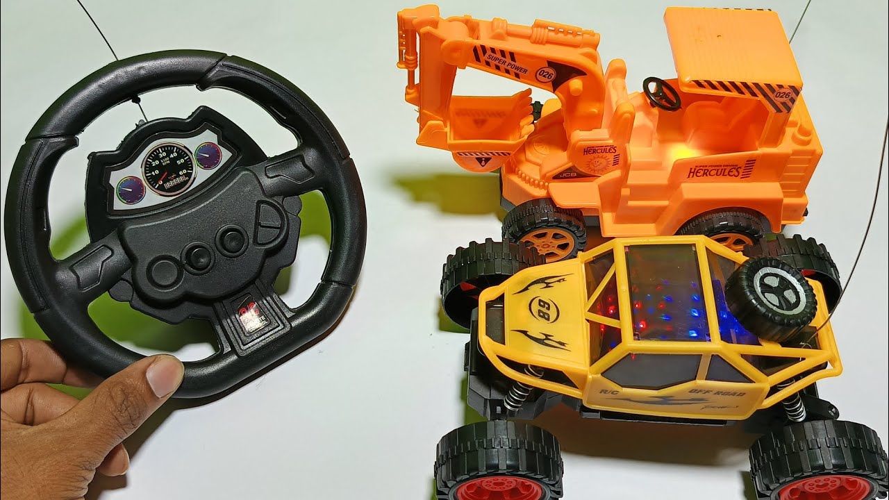 Remote Control Off Road Rock Crawler And Radio Control Hercules JCB ...