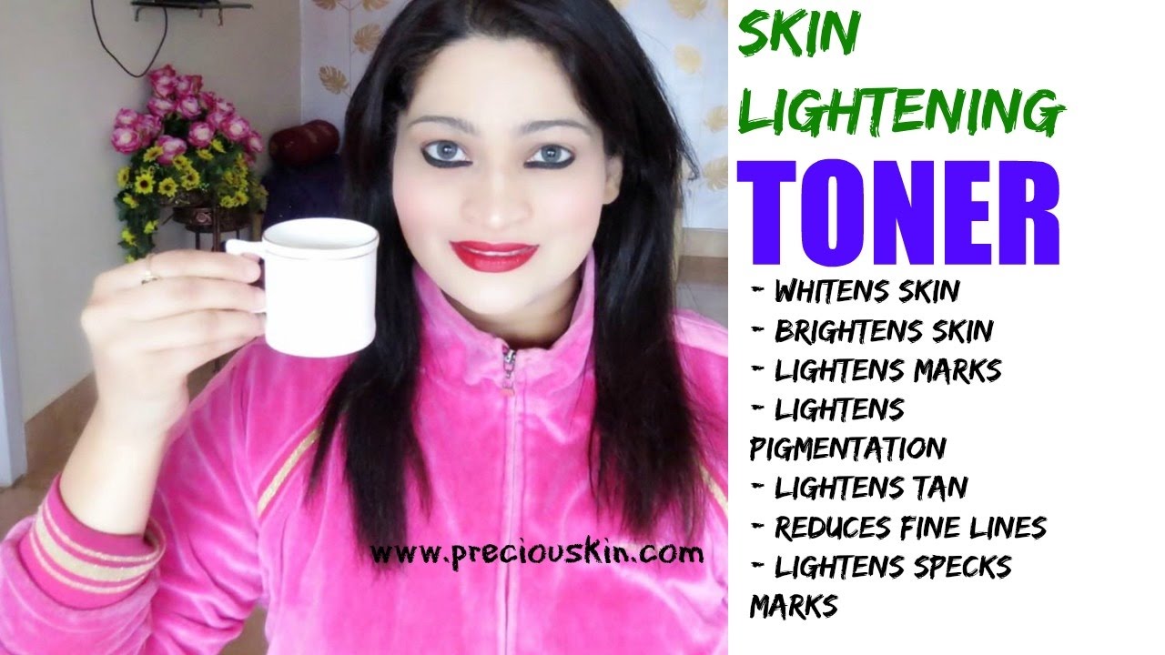 Skin Lightening Toner to Lighten Pigmentation , Tan , Dark Circles ...