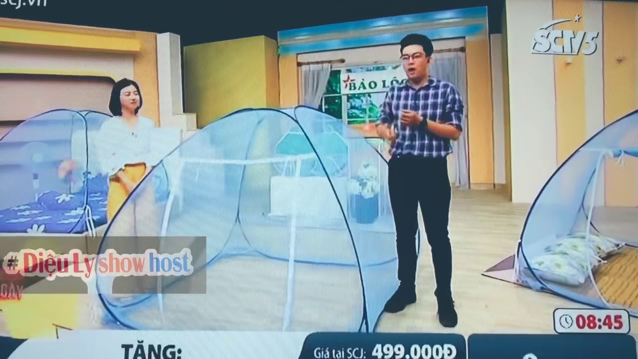 SCTV5 - Mùng tự bung cao cấp Bảo Lộc - mùng chống muỗi - Diệu Ly ...