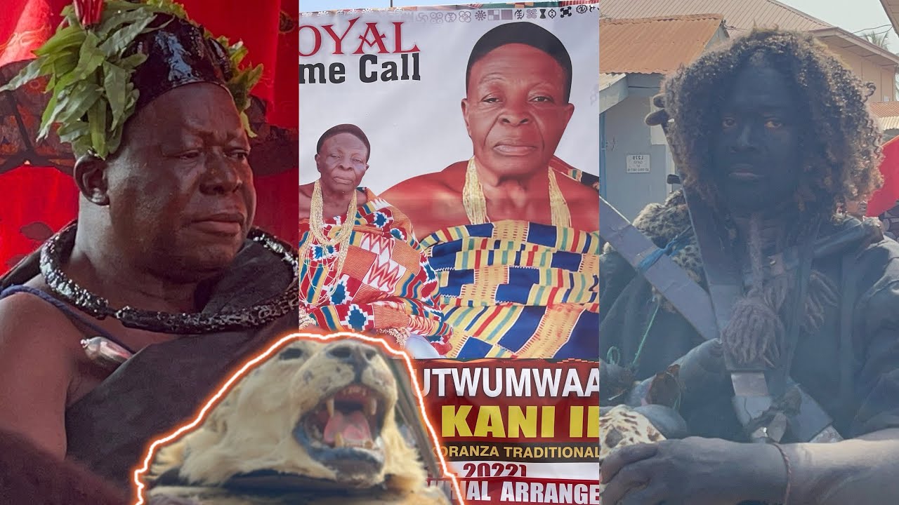 FINAL FAREWELL! Otumfour Pays His Last Respects to Nkoranzahemaa - YouTube