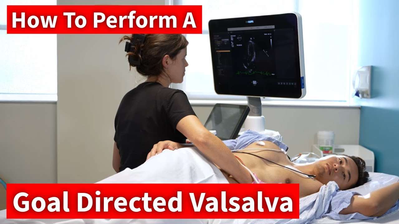 How to Perform a Goal Directed Valsalva Maneuver - YouTube