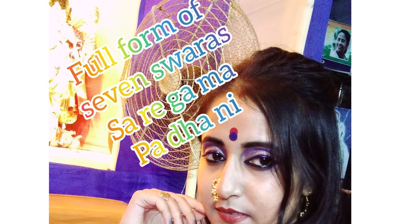 Harmonium tutorial lesson 3 Full form of seven swaras..sa re ga ma pa ...
