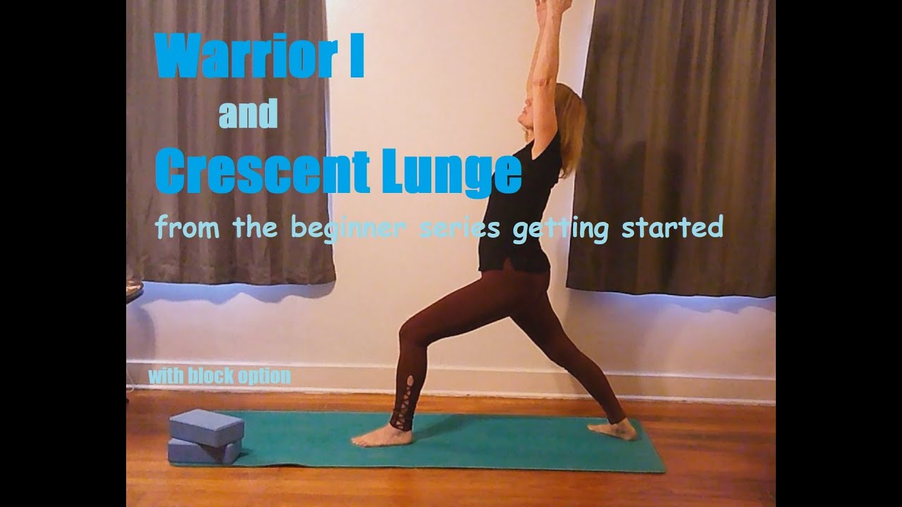 Yoga Warrior vs. Crescent Lunge #yogatipsforbeginners #yogaflow - YouTube